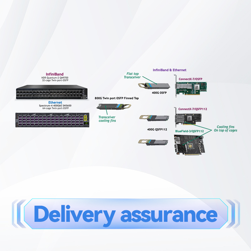 Quality 2 AC PSUs Mellanox Open Network Switch Cumulus Linux Switch MSN3700-VS2FC 200GbE for sale