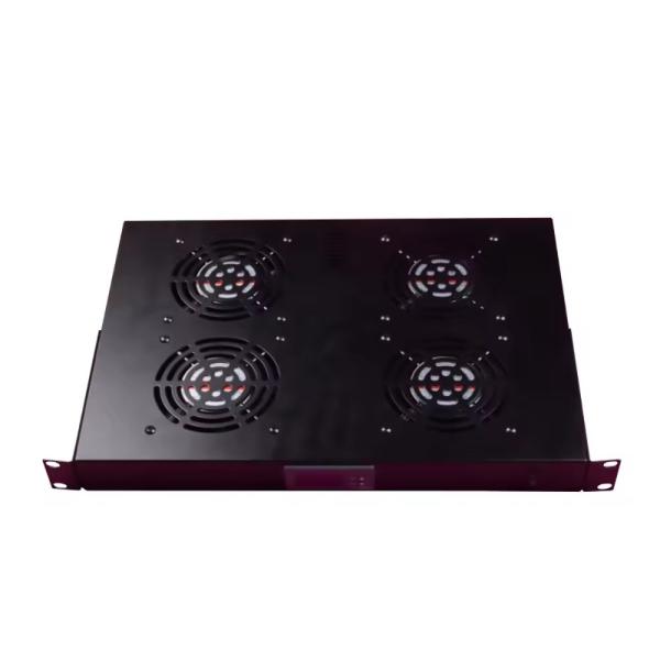Quality Rack Mounted 2 Cooling Fan 4 Fan Unit Network Cabinet for sale