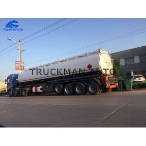 Quality 50m³ 4 Axles Oil Tank Trailer China Best Brand Manufacturer 3-7 Compartments for sale