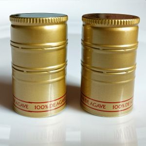 Quality Twist Lock Aluminum Wine Bottle Caps 28mm Aluminium Screw Cap Non Refillable for sale
