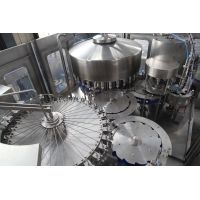 Quality 500 Ml Rotary 3 In 1 Liquid Water Bottle Filling Machine PLC Control Ss304 for sale