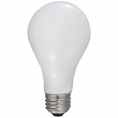 Quality IP20 Glass 3W 120lm/W A60 E27 LED Filament Bulb for sale