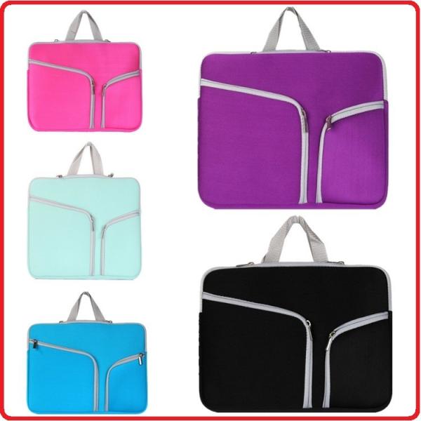 Quality Neoprene Notebook Sleeve Bag 13 Inch Laptop Sleeve With Pocket for sale