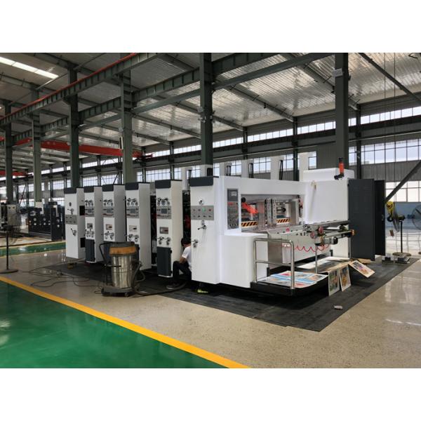 Quality 180 Pcs/Min 4 Color Flexo Printing Slotting Machine From Yike Group for sale