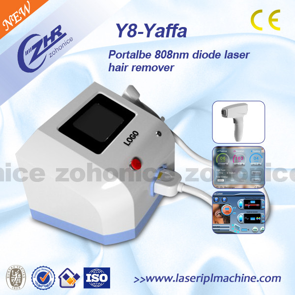 Quality Depilation Diode Laser Hair Removal Machine 808nm with LCD screen for sale