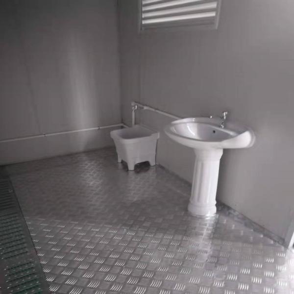 Quality Modern Design Foldable Prefabricated Portable Container Toilet for Multi for sale