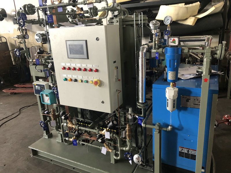 Quality Skid Mounted Air Membrane Nitrogen Generator Easy Installation for sale