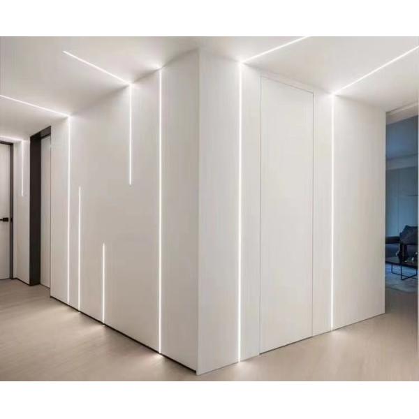 Quality Recessed Drywall Plaster Gypsum Led Aluminum Profile LED Light Strips Aluminium Channel With PC Cover for sale