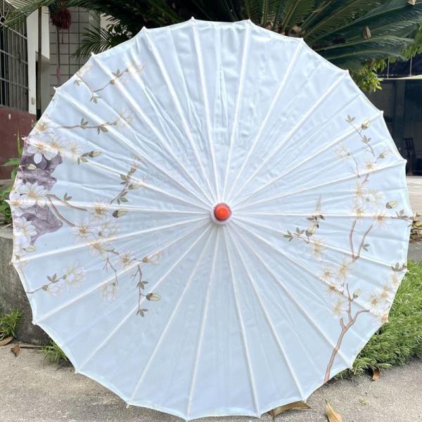 Quality Vintage Style 23 Inches*10k Chinese Paper Parasol Umbrella for Customized for sale