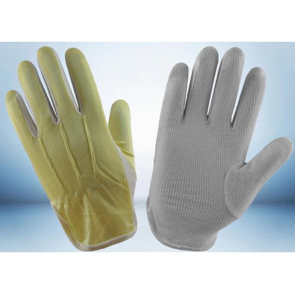 Quality Ladies Cycling Cotton Work Gloves Interlock Finger Design 23 - 27g Per Pair for sale