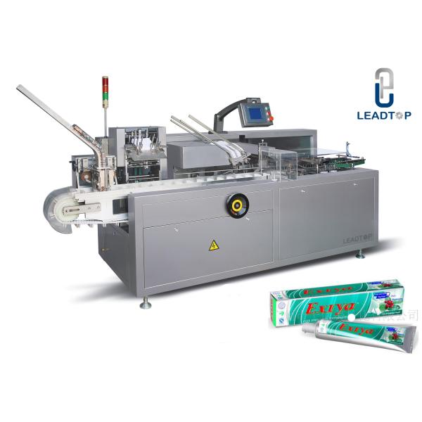 Quality multi function PLC Automatic Control Automatic Cartoning Machine For Toothpaste for sale