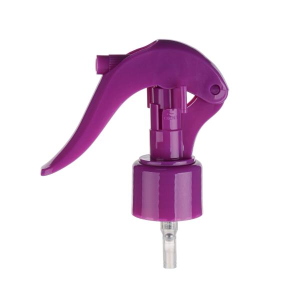 Quality Plastic Spray Trigger 24/410 Purple Mini PP Plastic Spray Guns for sale