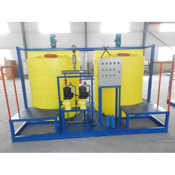 Quality Compact And Effective PE Scale Inhibitor Chlorine Dioxide Dosing Unit For Small Size Water Treatment for sale
