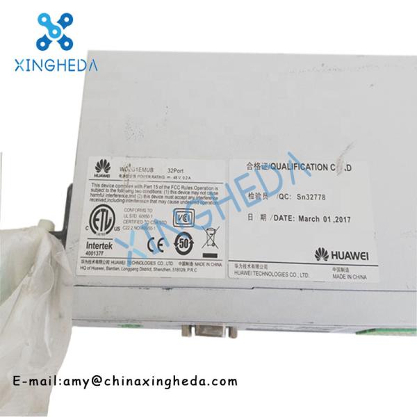 Quality HUAWEI EMUB Monitoring Unit HUAWEI WD2G1EMUB -48VDC 32 positions for sale