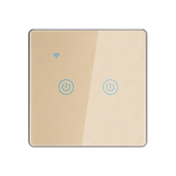 Quality 2 Gang EU UK Standard New Product Single Fire Zero Fire General Relay Wall for sale