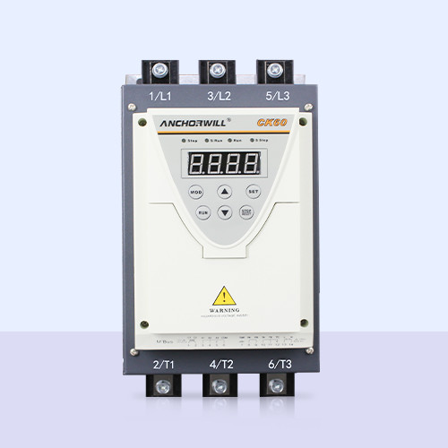 Quality 55Kw Built-In Bypass Soft Starter DSP Central Processing Unit CK70 for sale