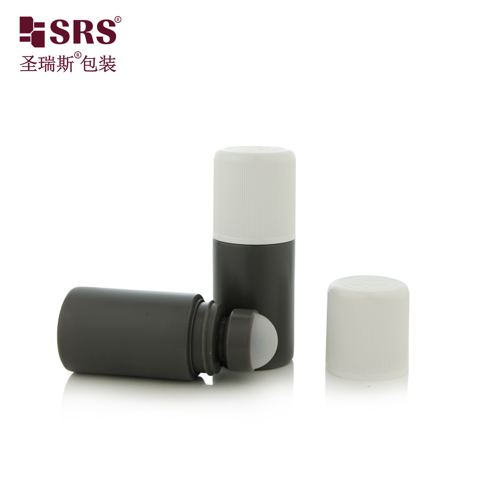 Quality RPPC1-60ML Wholesale Customize Colored Matte Glossy Roll On Deodorant Bottle for sale