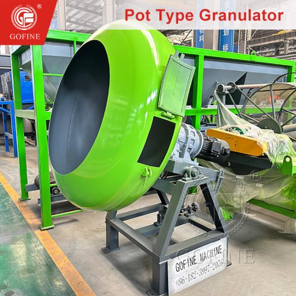 Quality 4mm Ball Pellet Organic Fertilizer Processing Machine for sale