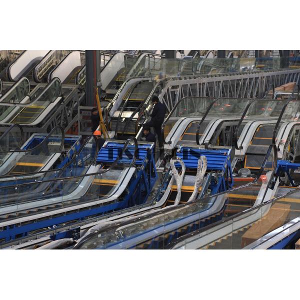 Quality 30° 35° Inclination Large Passenger Flow Commercial Escalator Anti-corrision Design Shopping Mall Hotel Airport Hospital for sale