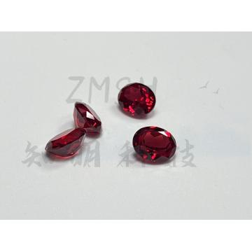 Quality Oval Cut Loose Synthetic Gem Stone Sapphire Gem Crystal for sale