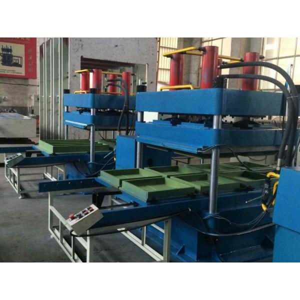 Quality Playground Tile Rubber Vulcanizing Press 1100x1100mm Rubber Tile Press for sale