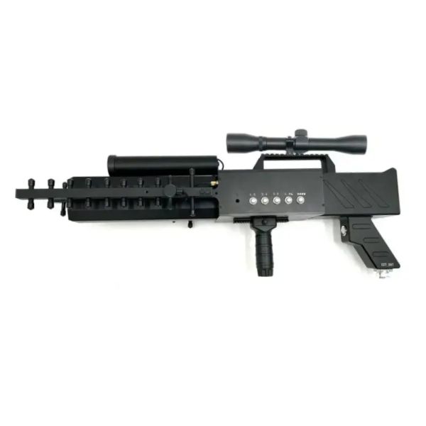 Quality 2KM Drone Jamming Gun 1.5G 2.4G 5.8G 5.2G 800M 900M 1.2G 433M FPV Drone Jammer for sale