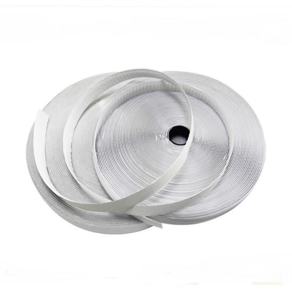 Quality 16mm Black Hook And Loop Tape Self Adhesive Strong Sticky Backed Velcro Tape for sale