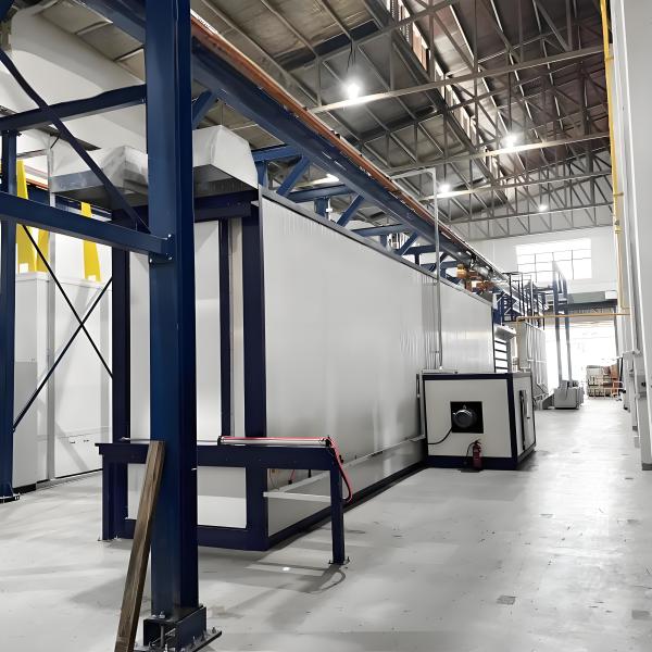 Quality Automatic Powder Coating Line for Aluminum Profiles, Fences, Cabinets, Doors, for sale