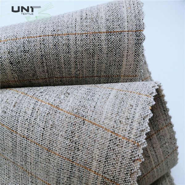 Quality Good Elasticity 184 gsm Hair Interlining with OEKO-TEX Standard 100 for Men's Suits and Jackets for sale