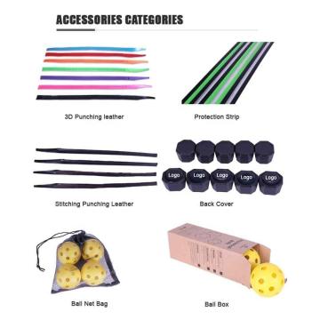 Quality Aramid Fiber Portable Pickleball Net OEM Pickleball Paddles And Net for sale