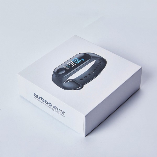 Quality Smart Bracelet Electronics Packaging Box Paperboard Recycled Materials CMYK for sale