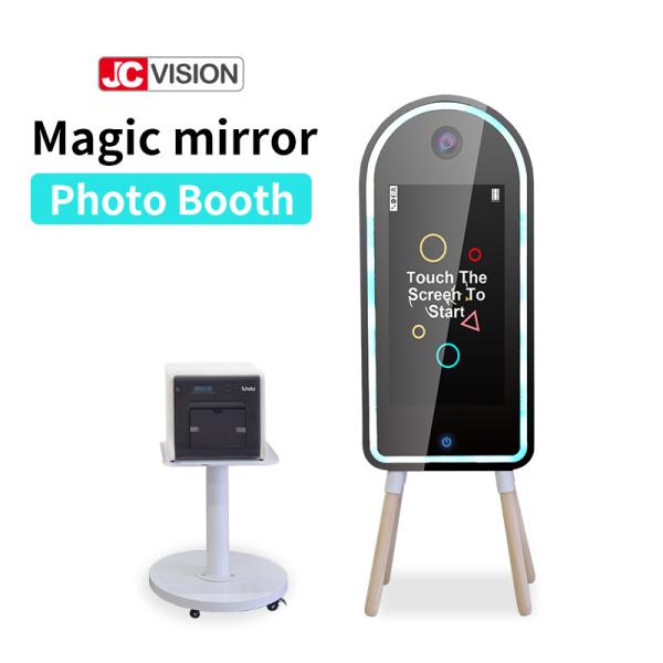 Quality Touchscreen DIY Smart Mirror Smart Mirror Photo Booth Kiosk For Wedding for sale