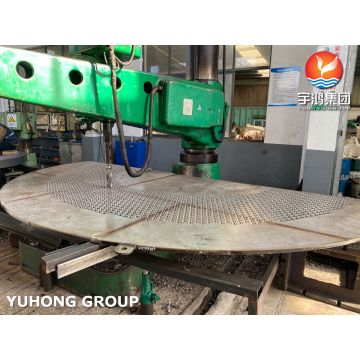 Quality Customized Carbon Steel Baffle Plate Support Plate For Heat Exchanger for sale