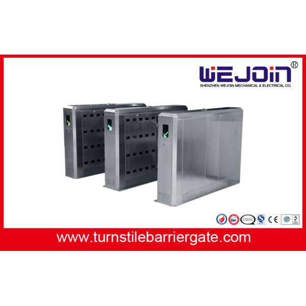 Quality Alarm High Speed Retractable Flap Barrier Auto Detection Flap Gate for sale