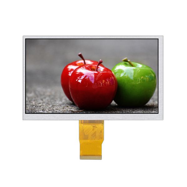 Quality 7 Inch Full Hd+ Ips Lcd Display 50 Pin RGB Interface 350 Brightness Resolution 1024*600 Driver IC ILI9488 for sale