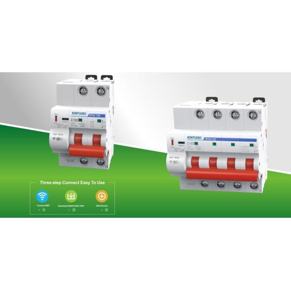 Quality Remote Control Reclosing Wifi 16A MCB Circuit Breaker for sale