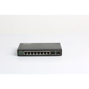 Quality 8 1000M PoE 2 1000M SFP 8 Port Fiber Optic Switch Easy Management for sale