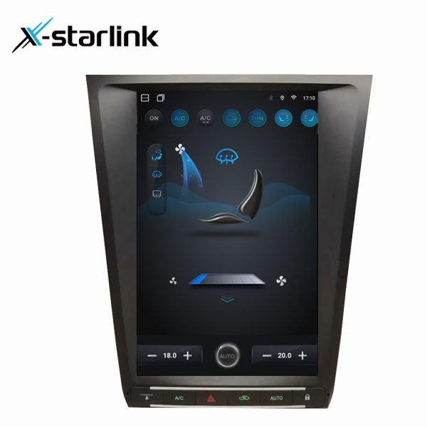 Quality Carplay 12.1-inch GPS Navigation Android 12 Vertical Tesla Large Screen 8 Core CPU for Lexus GS 2004-2011 for sale