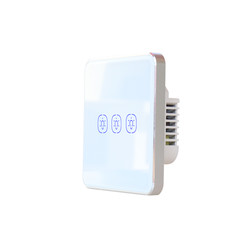 Quality WiFi 240V 2 Gang Tuya Smart Switch With Google Alexa Voice Control for sale
