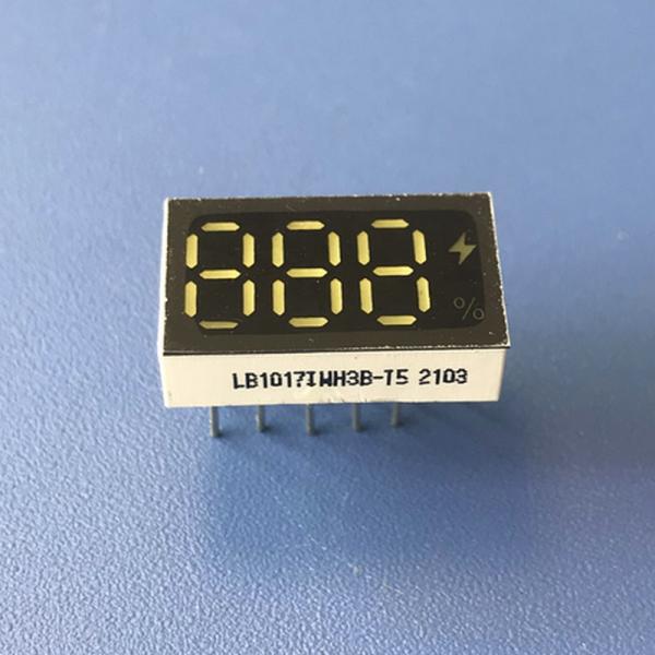 Quality 0.32inch 120mcd Seven Segment LED Display ROHS For Power for sale