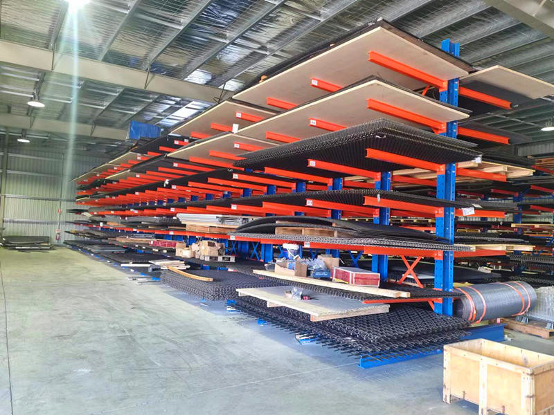 Double Side Cantilever Racking System Warehouse Storage Cantilever Rack