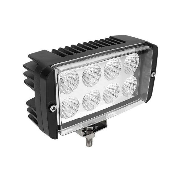 Quality LED Working Light 24W Flood Beam 12-24V DC Offroad Trucks Tractor for sale
