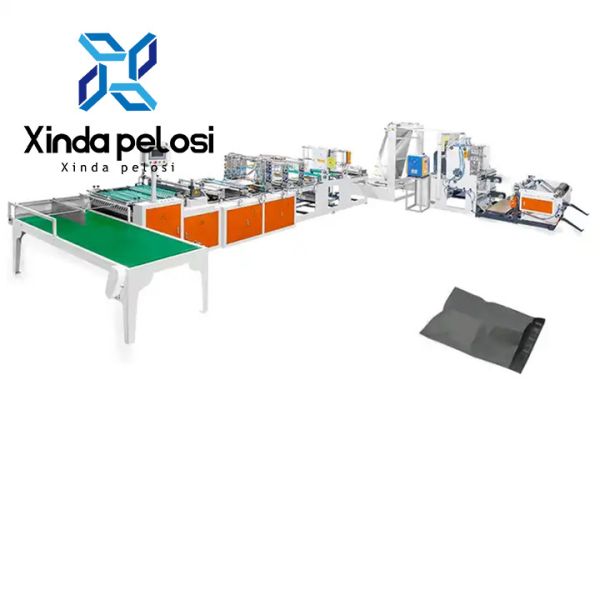Quality Self Adhesive Tape Fully Automatic Express Bag Making Machine Single Channel for sale