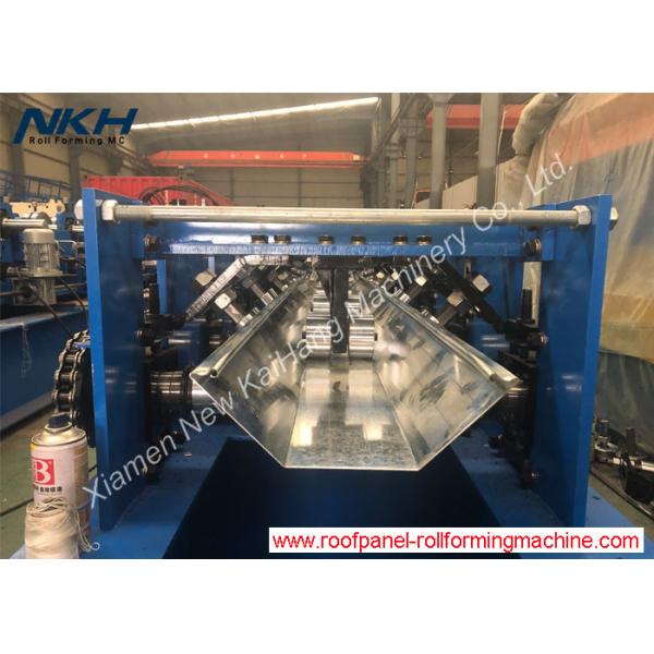 Quality Cr12 Blade Shutter Door Guide Rail Roll Forming Machine for sale
