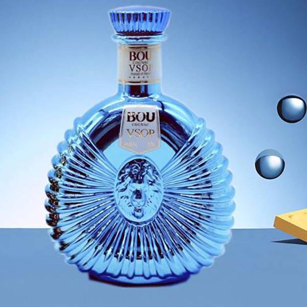 Quality ODM Vacuum, 750ml Spirit Bottle, Electroplating Metalization/Galvanization for sale