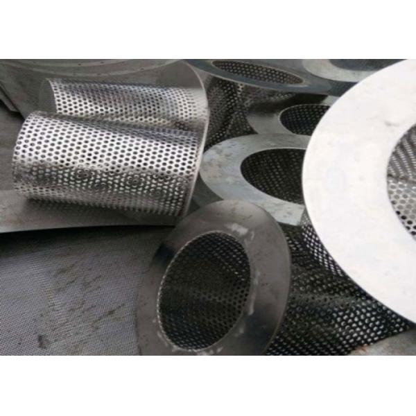 Quality Anti Corrosion Stainless Steel Perforated Plate Mesh 317L Practical for sale