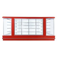 Quality Supermarket Open Multideck Open Chiller Refrigerating Showcase Europe Type for sale