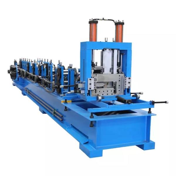 Quality Full automatic CZ purlin profile light gauge steel frame roll forming machine for sale