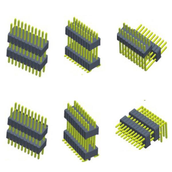 Quality 1.27*2.54mm Board Spacer Dual Row Straight SMT for sale