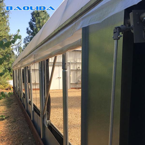 Quality Fully Automated Blackout Greenhouse / Polyethylene Film Greenhouse Sides for sale